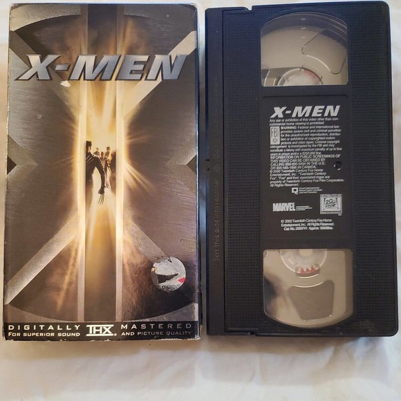 20th Century Studios | Media | Xmen Vhs 200 Patrick Stewart Hugh ...